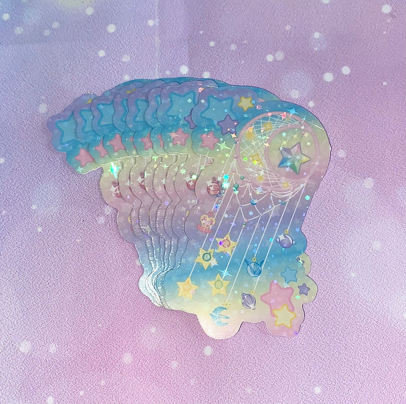 Magical Girl Dream Catcher Sticker Magical Girls Magical - Etsy