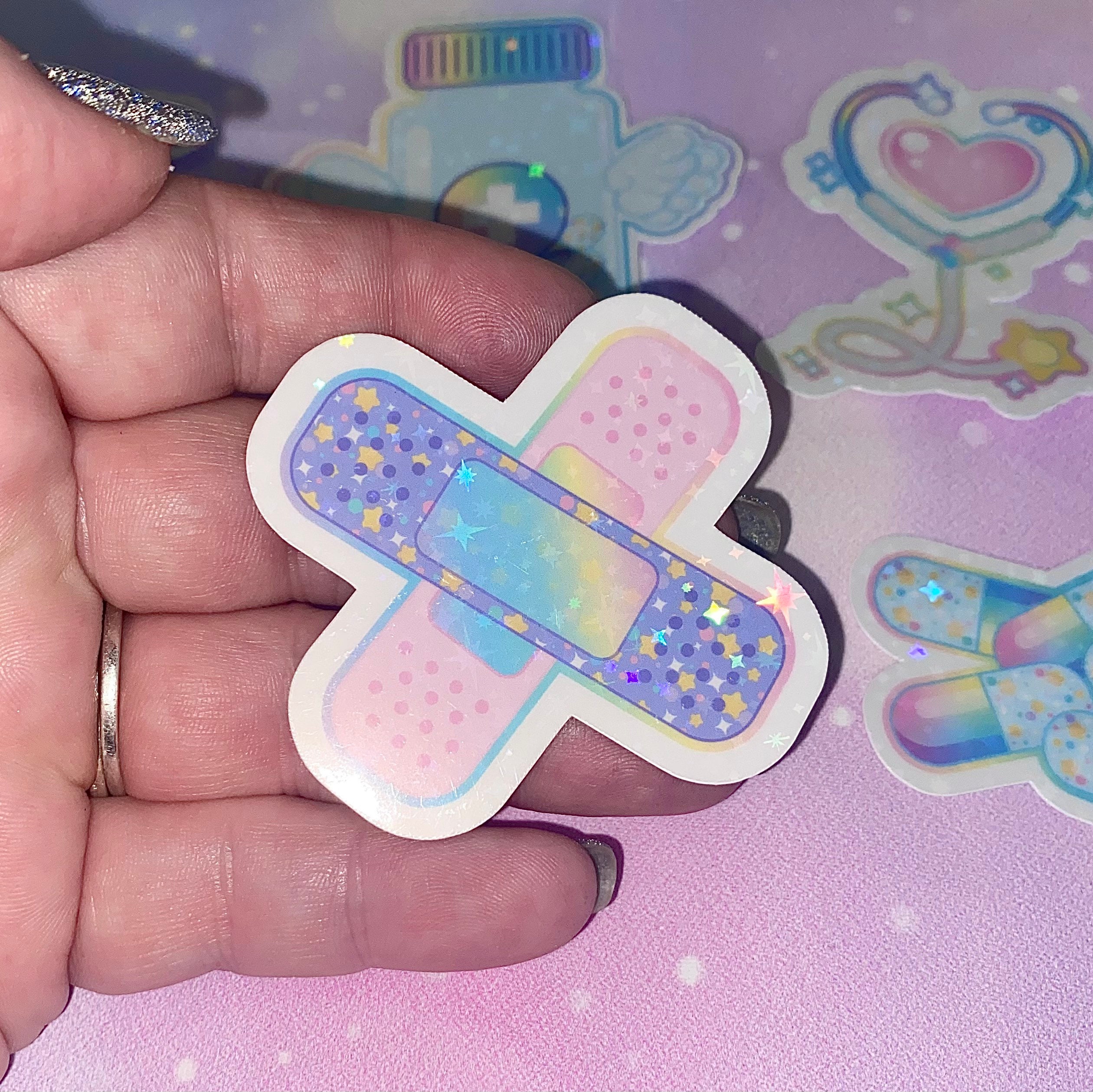 Pastel Rainbow Nurse Sticker Pack | Nurse Stickers, Pastel Rainbows ...