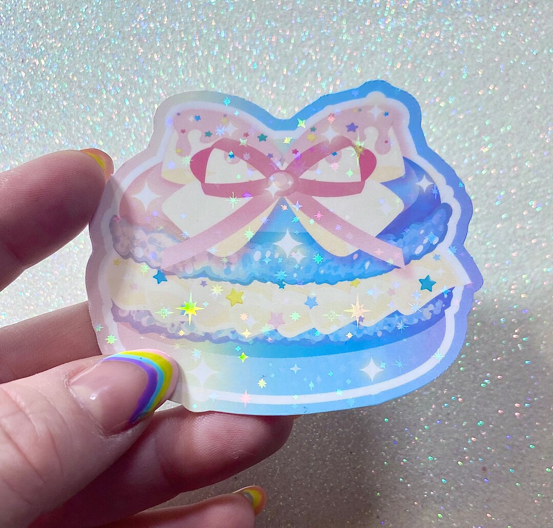 Twinkle-roon Holo Sticker | Macaroon Stickers, Girly Stickers, Kawaii ...