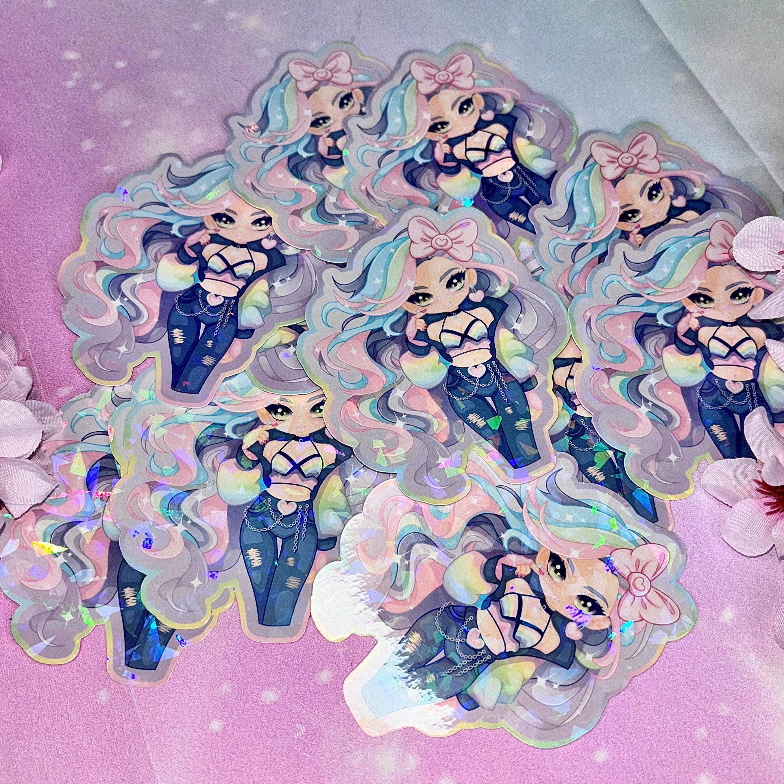 Valerie | Cute Stickers, Punk Stickers, Emo Stickers, Scene Girl ...
