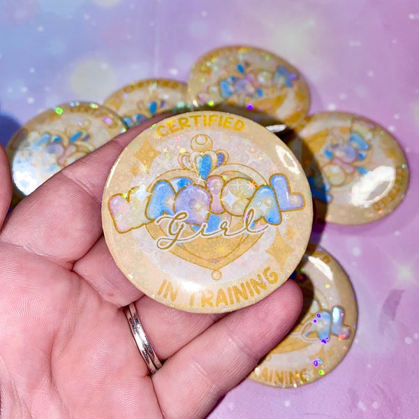 Kawaii Button Pin - Etsy