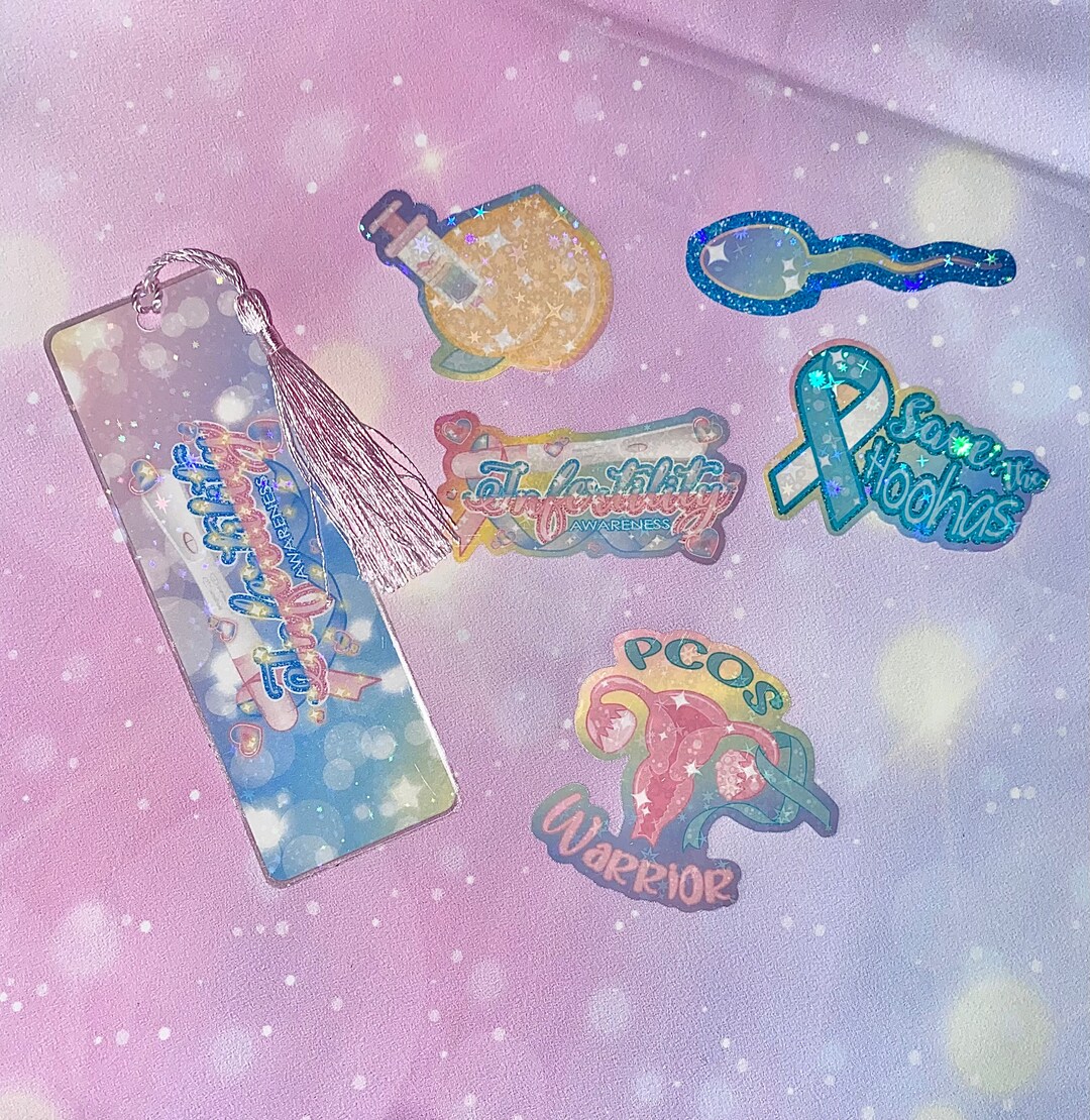 IVF Journey Pack | PCOS Stickers, IVF Stickers, Infertility Stickers ...