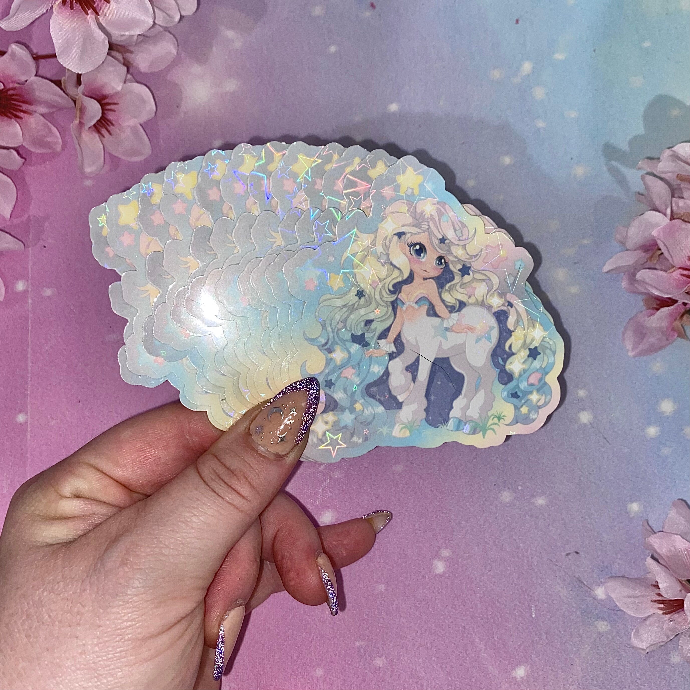 Pastel Centaur | Centaur Stickers, Centaur, Kawaii Stickers, Girly ...