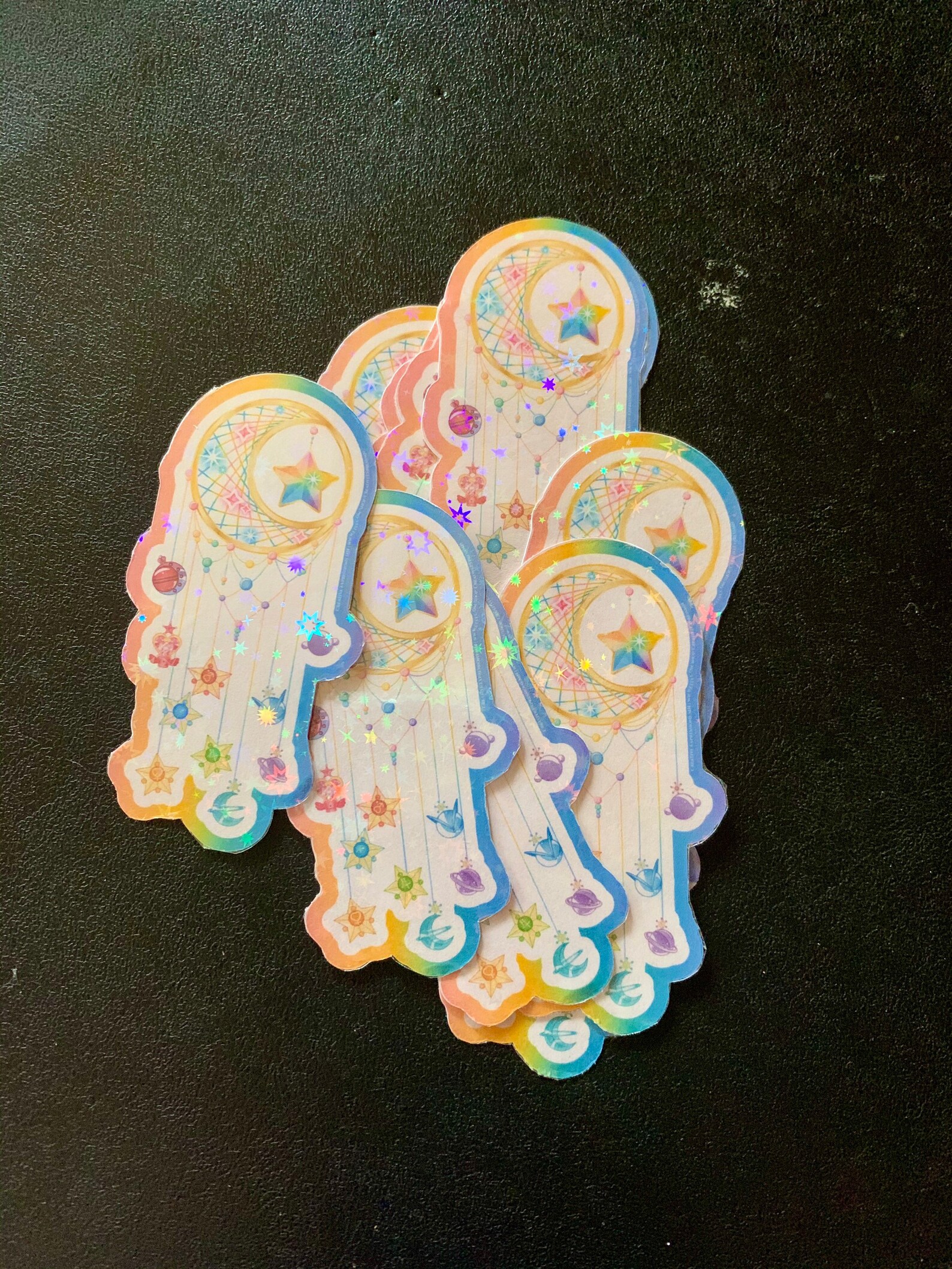 Magical Girl Dream Catcher Sticker | Etsy