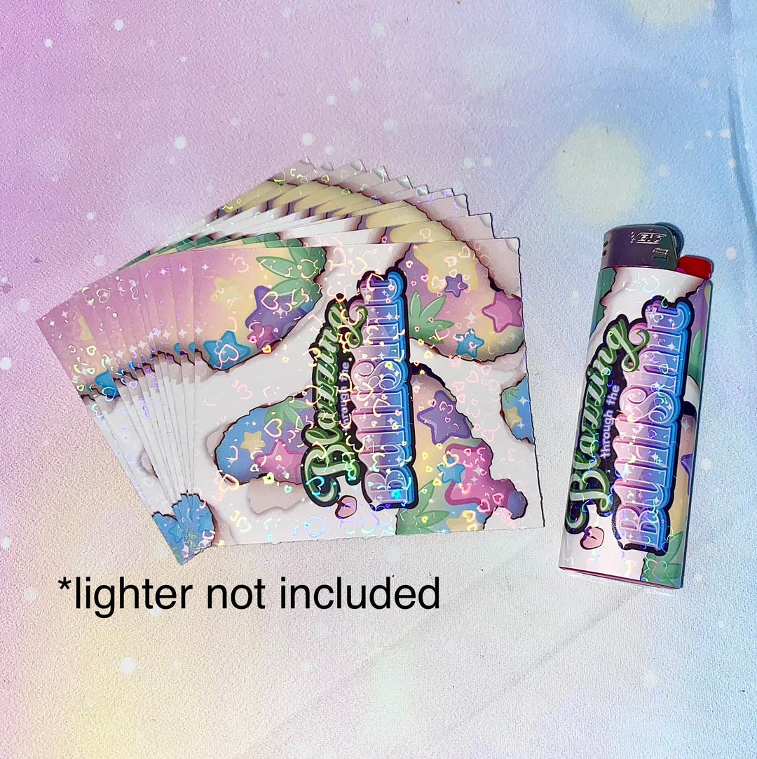 Blazzing Lighter Wrap | Cannabis Lighter Wrap, Kawaii Lighter Wraps ...