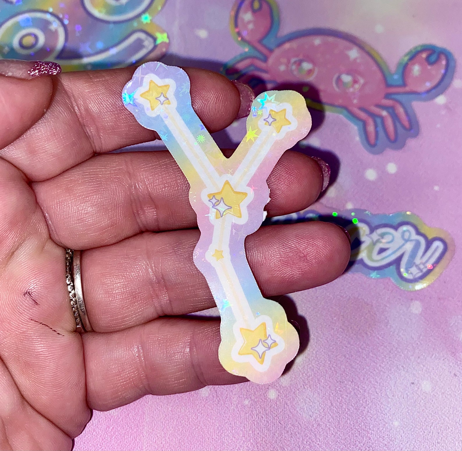 Cancer Sticker Pack Cancer Stickers Rainbow Cancer - Etsy