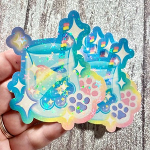 Pastel Fizz Sticker | Car Stickers, Cat Mom, Kawaii Stickers, Girly ...