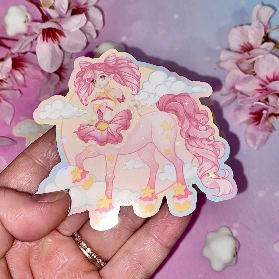 Mini Centaur | Centaur Stickers, Centaur, Kawaii Stickers, Girly ...