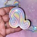 Leo Sticker Pack | Leo Stickers, Rainbow Leo Stickers, Rainbow Stickers ...