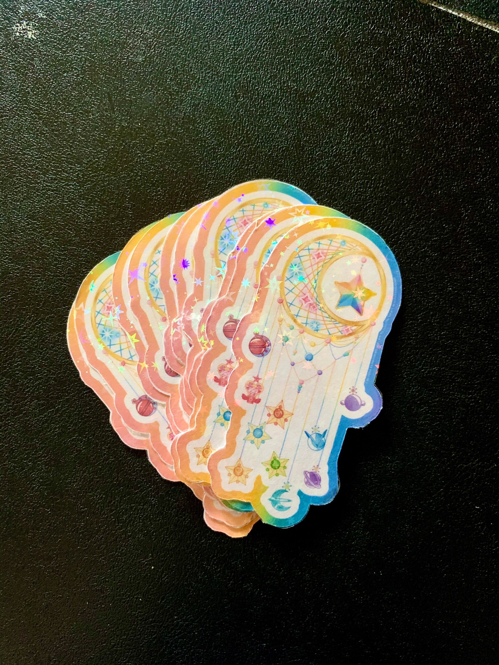 Magical Girl Dream Catcher Sticker | Etsy