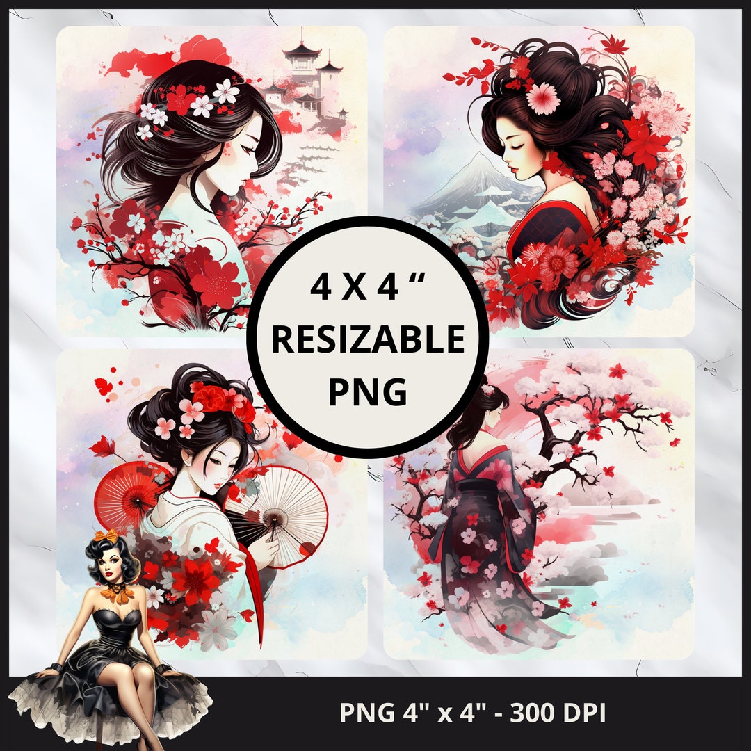 Japanese Coasters PNG | Japanese Square Coaster or Round Coaster Png ...