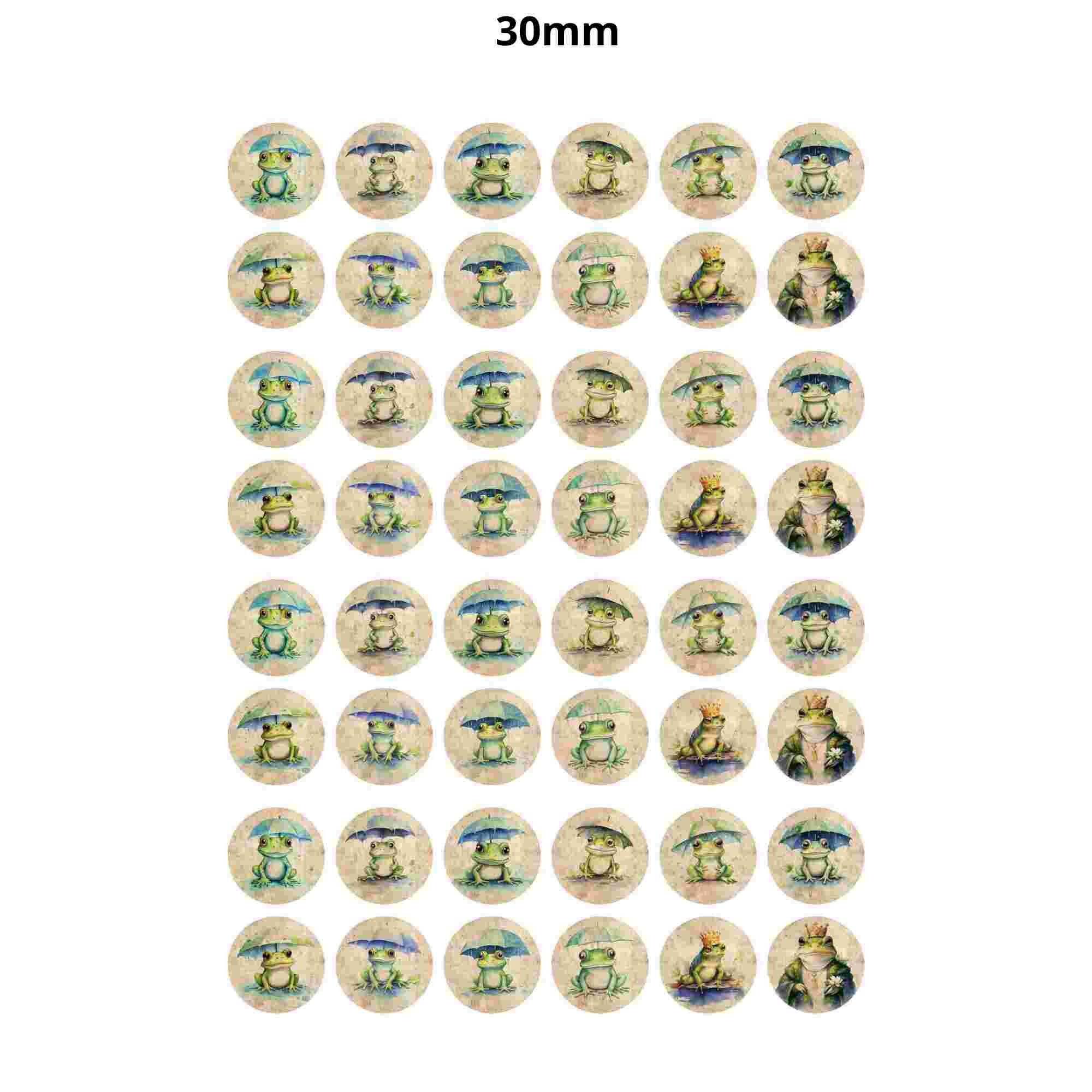 Cabochon Images 25mm 1inch Circle Printable Images Digital Collage ...