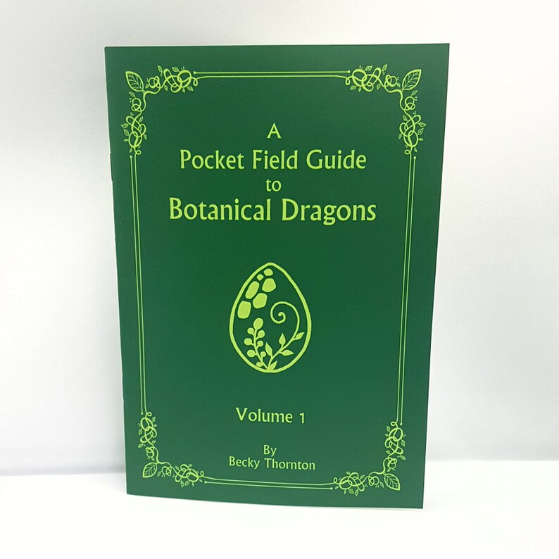 A Pocket Field Guide to Botanical Dragons Volume 1 A5 Zine - Etsy