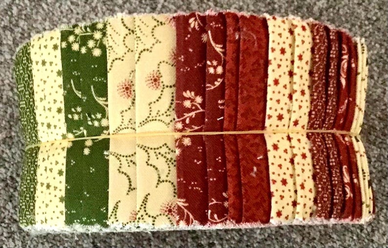 Cozy Christmas 40 2.5 Inch Strips by Katie Solberg for Marcus Brothers ...