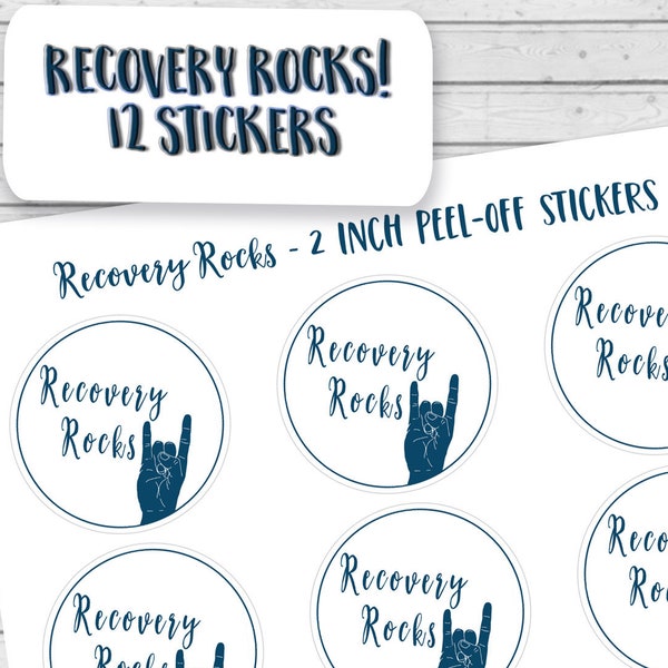 Rehab Stickers - Etsy