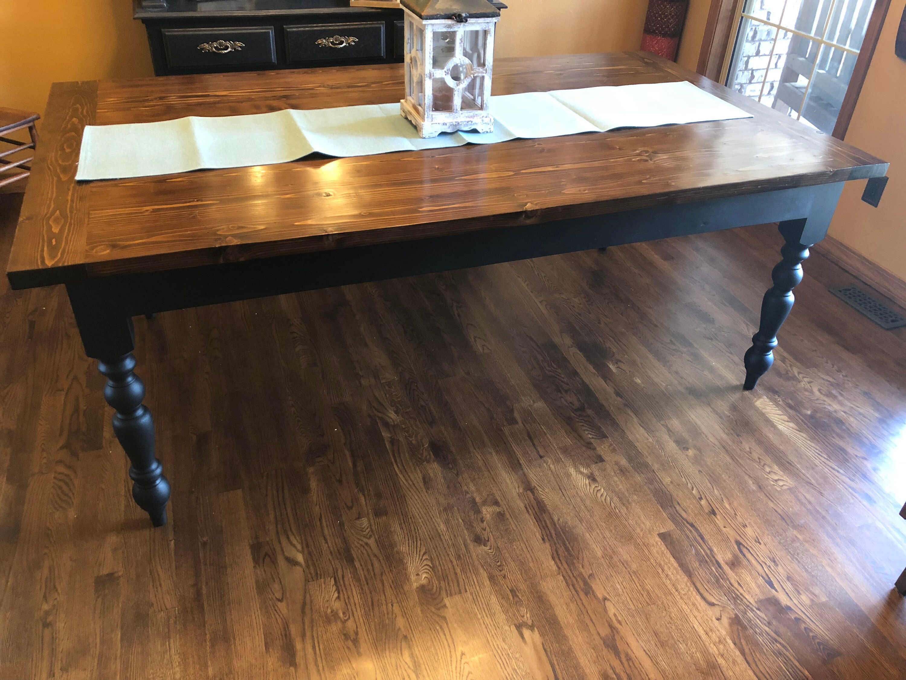 Custom Hand Built Farmhouse Dining Table - Etsy