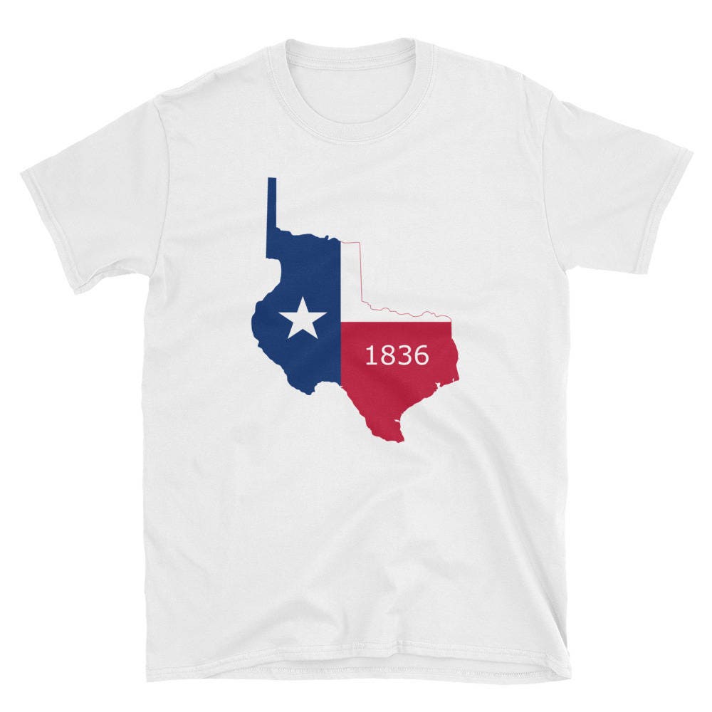 Republic of Texas 1836 Lone Star State T-shirt Texas Independence Day ...