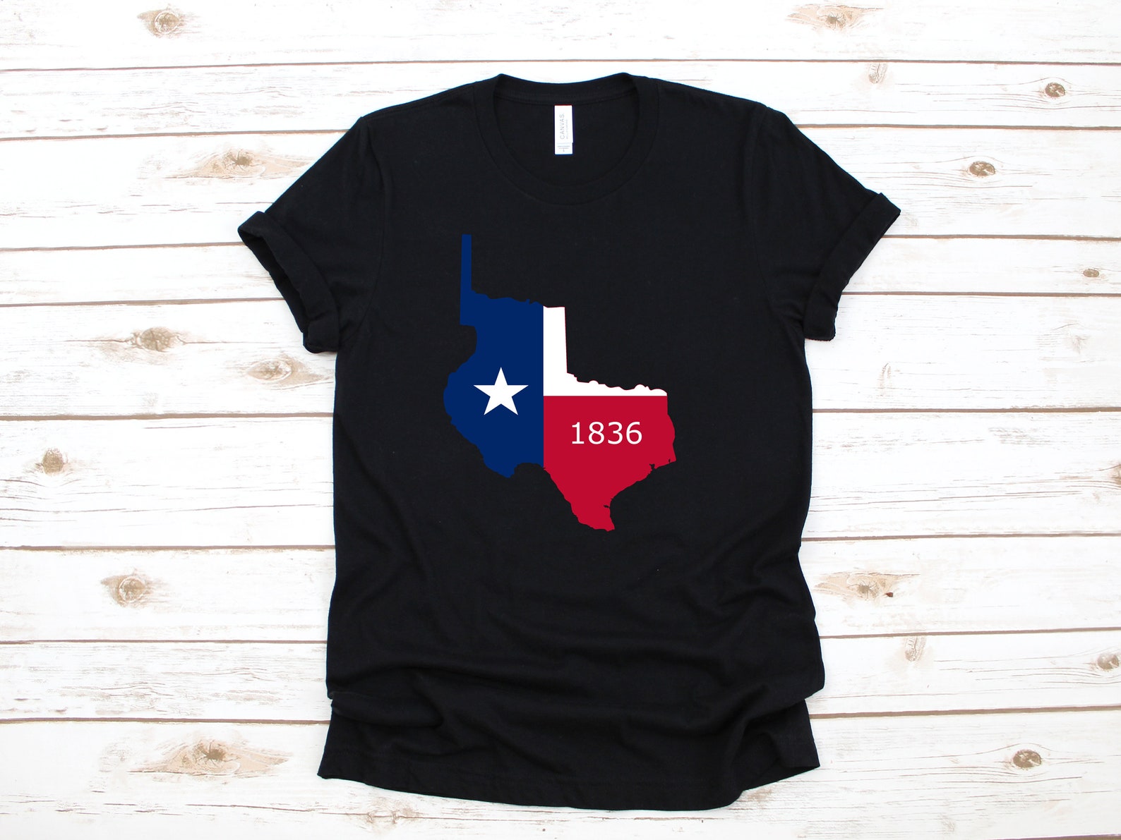 Republic of Texas 1836 Lone Star State T-shirt Texas Independence Day ...