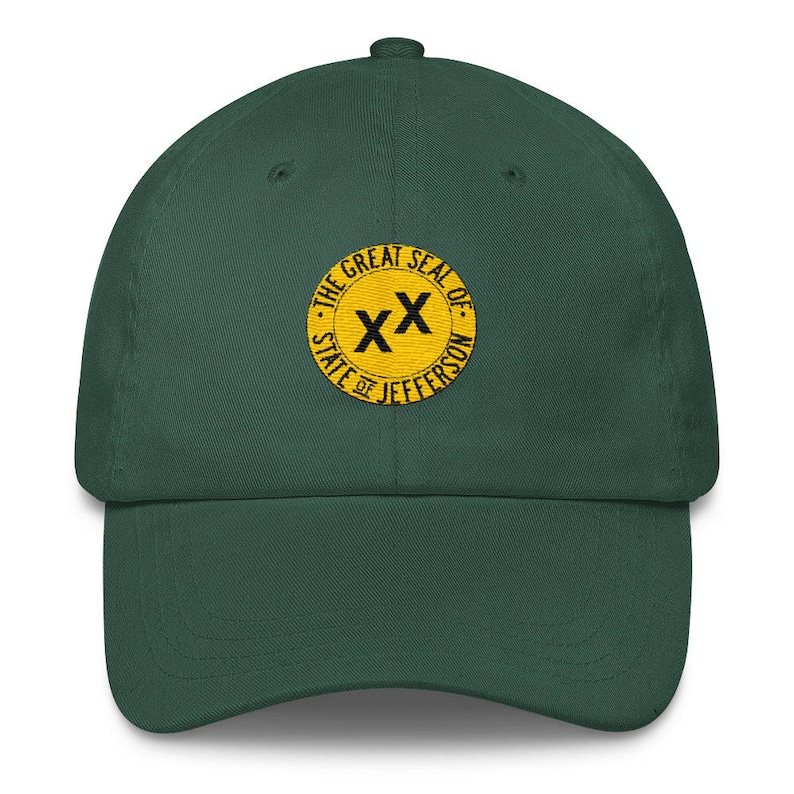 The Great Seal of the State of Jefferson Flag Classic Dad Cap/hat - Etsy