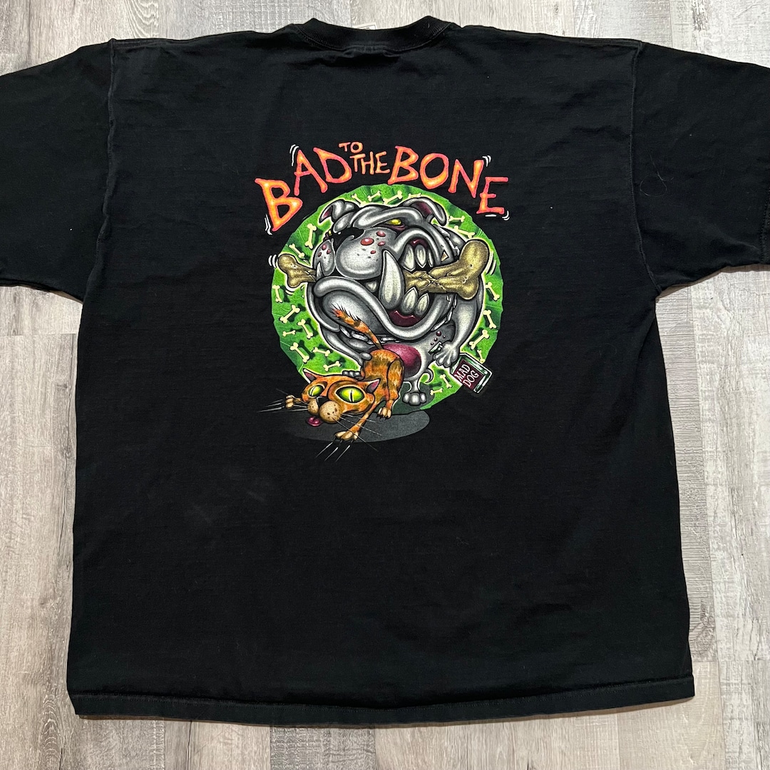 VTG George Thorogood and the Destroyers Bad to the Bone Band Black Y2K ...