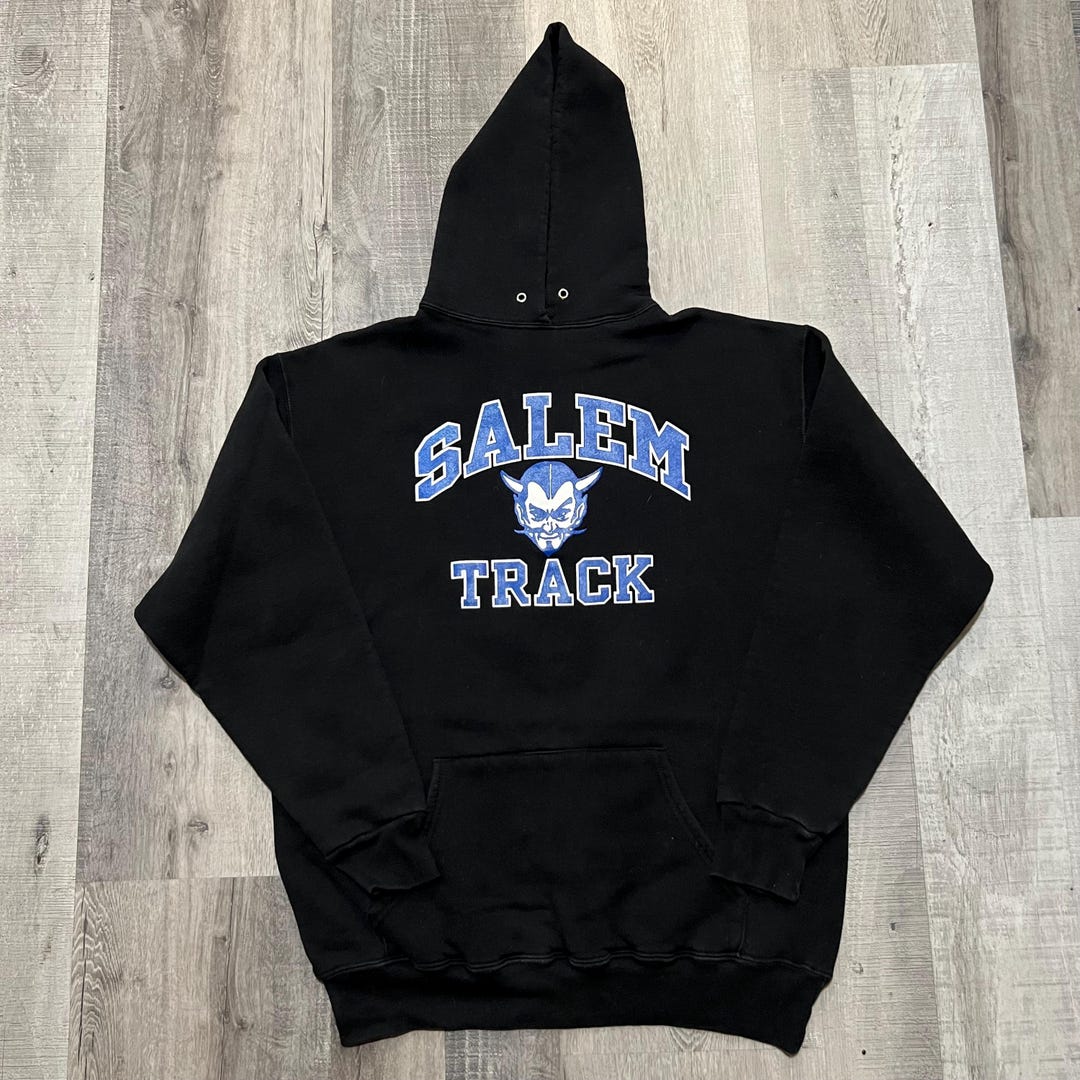 VTG Salem Blue Devils Track and Field 90s Eagle Heavyweight Varsity USA ...