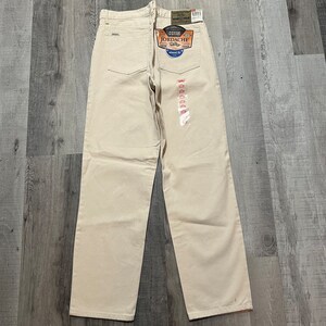 NOS Vintage 80s 90s Jordache Relaxed Fit Beige/cream Baggy Denim Jeans ...