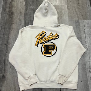 VTG University of Purdue 1970s Sportswear Boilmakers White College USA ...
