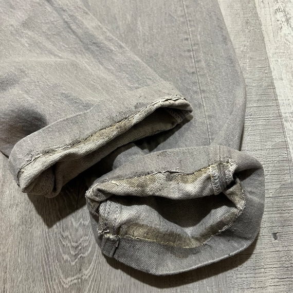 Vintage Levi’s 501-0657 Straight Leg Grey 1980s Rocke… - Gem