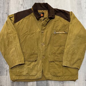 VTG Bullseye Bill 50s Hunting Duck Canvas Two Tone Brown Water ...