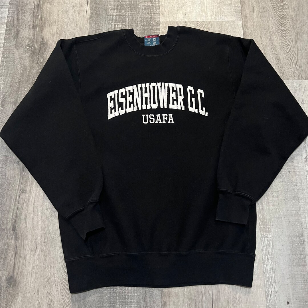 Vintage MV Sport Eisenhower Golf Course USAF Heavyweight Cotton Golf ...