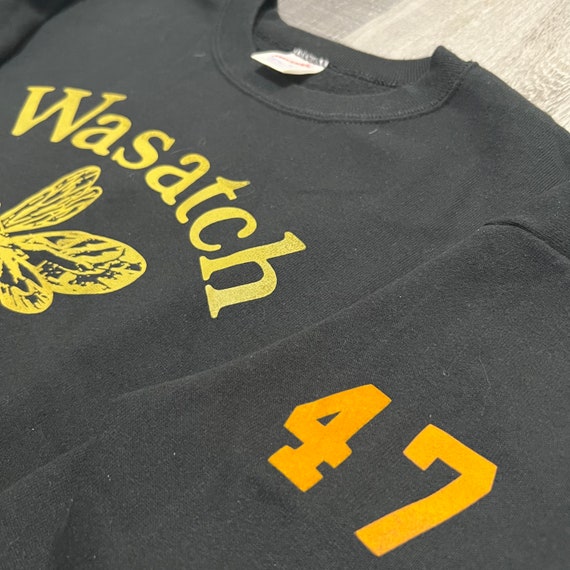 Vintage Wasatch Wasps Utah Flock Print #44 #47 Highsc… - Gem