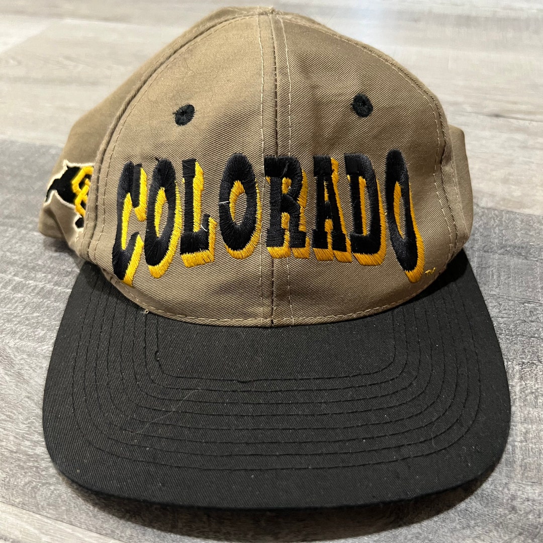 VTG Colorado Buffaloes Top of the World Brown/yellow Snapback CU Buffs Hat Cap - Etsy
