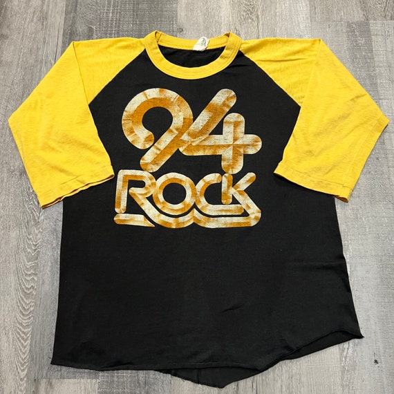 Vintage 94 Rock FM 80s Black/Yellow Arizona Rock Radi… - Gem
