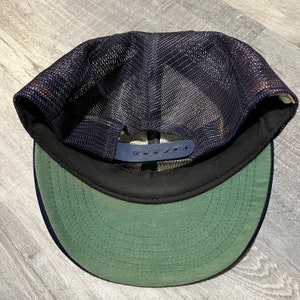 Vintage LAPD 80's Los Angeles Police Department Navy Blue Stitched Hat ...