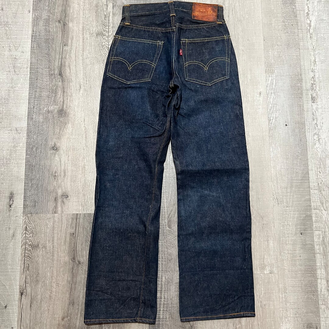VTG Levis 1950s Hidden Rivet Dark Wash Redline Selvedge - Etsy