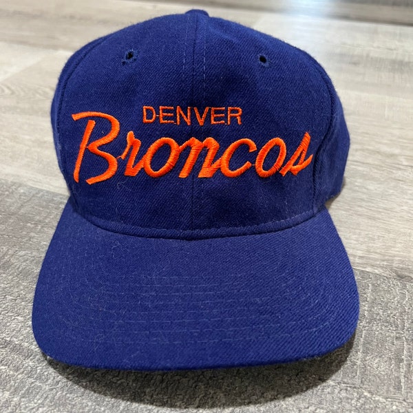 Denver Broncos Hat - Etsy