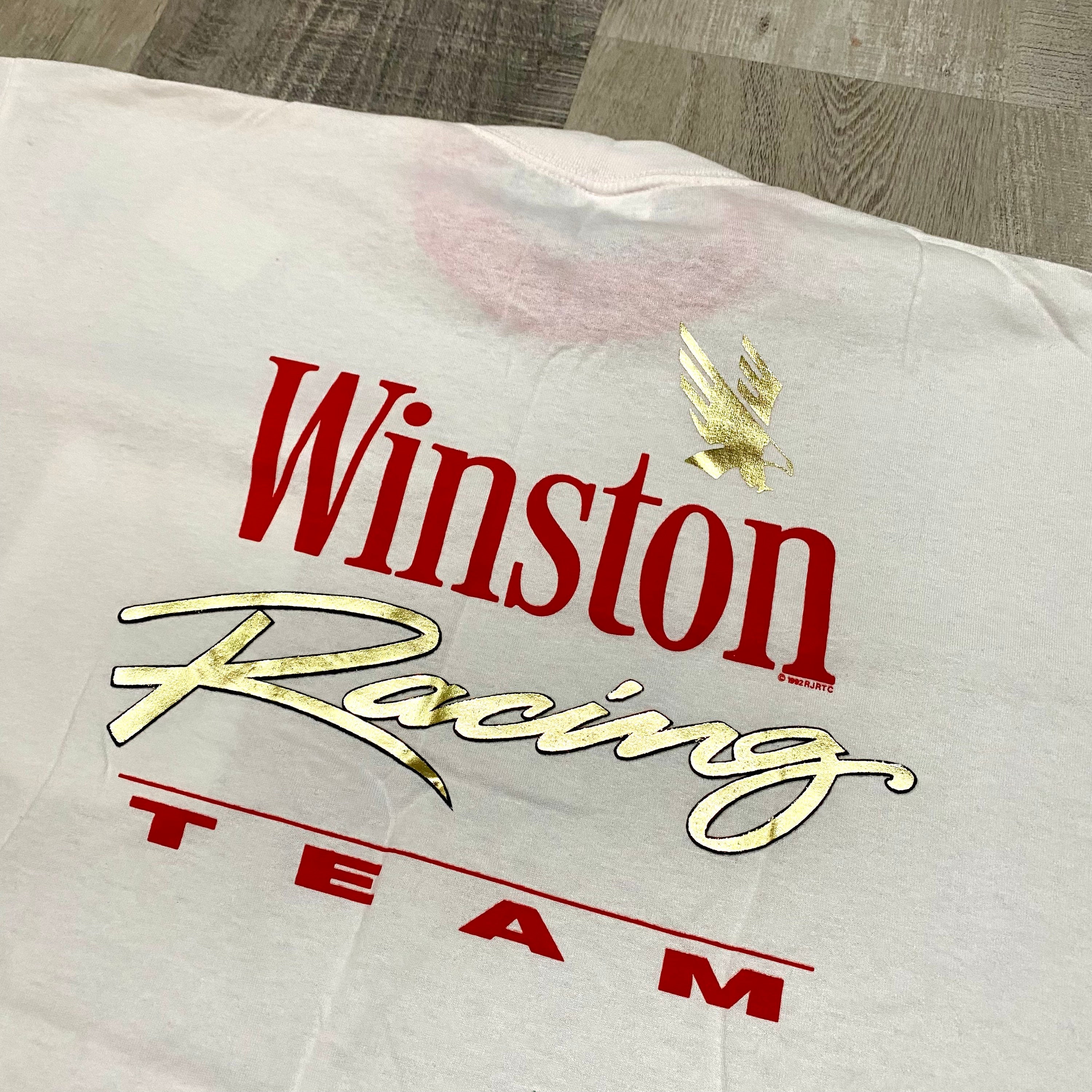 Vintage American Born Winston Racing Team Double Collar Foil - Etsy