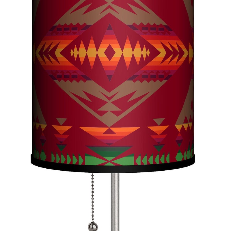 Patterned Table Lamps - Etsy