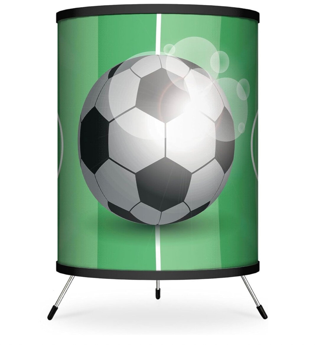 Soccer Ball Lamp for Nightstand Lamp for Boys Bedroom Lamp for Office ...