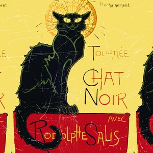 Vintage Cat Noir Table Lamp Cat Lamps Artistic Lamps - Etsy
