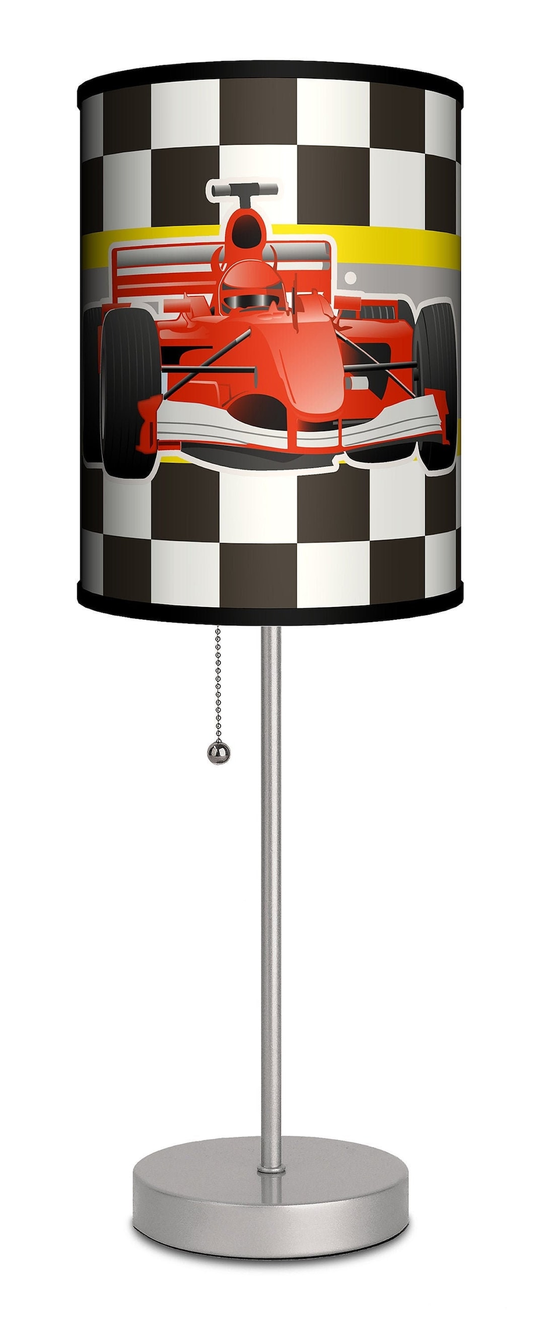 Boys Race Car Lamp for Kids Room Formula One Racing Table Lamp Lamp for ...