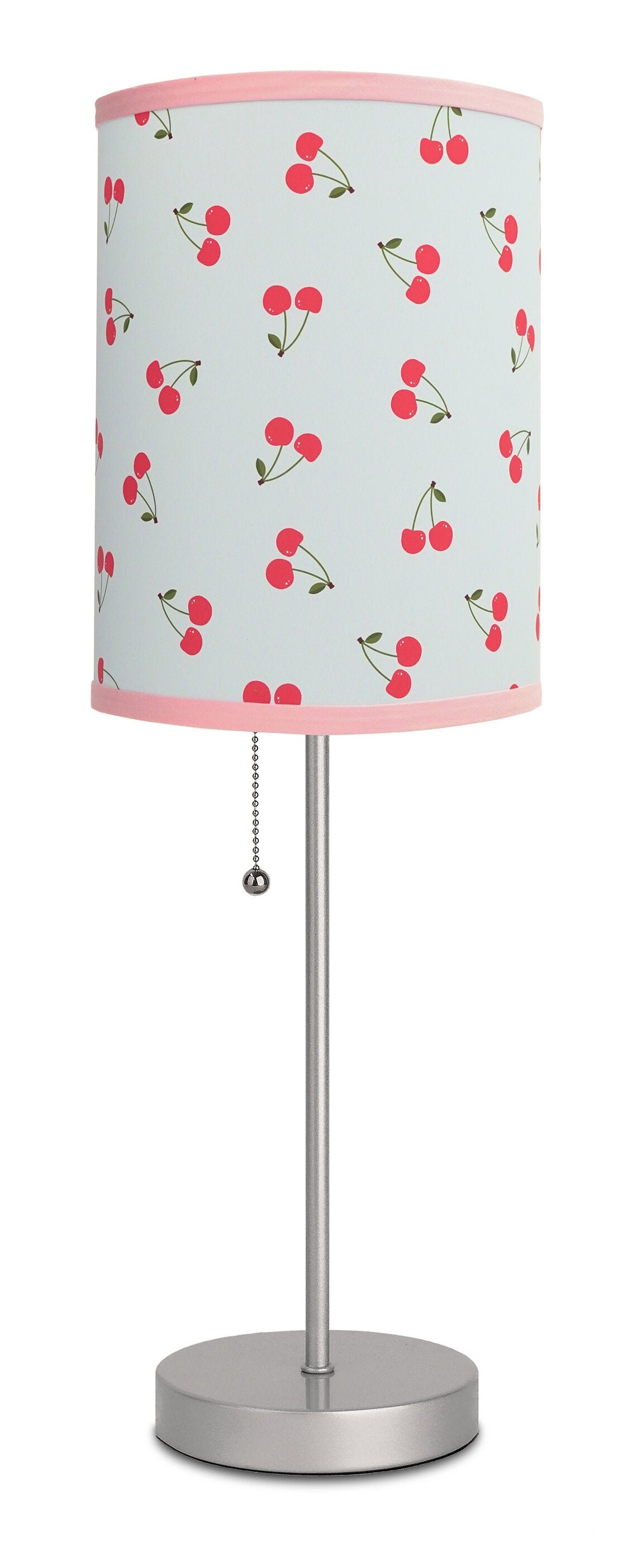 Cherry Table Lamp Food Pop Art Cherries Home Decor End | Etsy