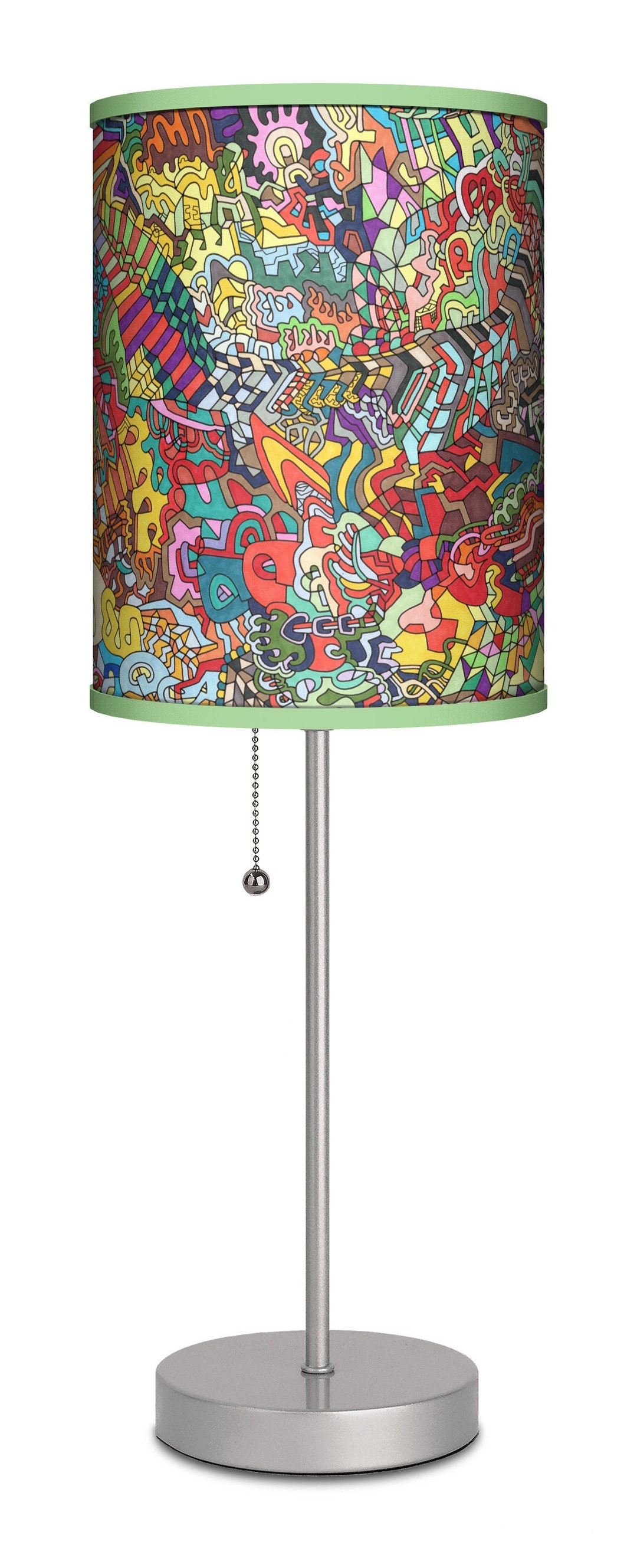 Art Lamps Home Decor - Artist Rainbow Bohemian Psychedelic Colorful ...