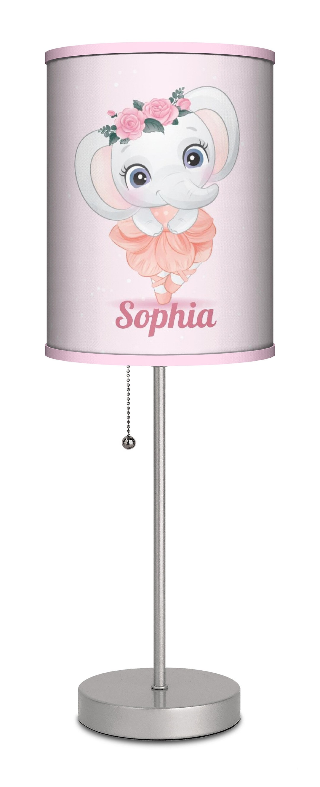 Personalized Lamp Nursery Lamp Lamp for Little Girls Room Nightlight ...