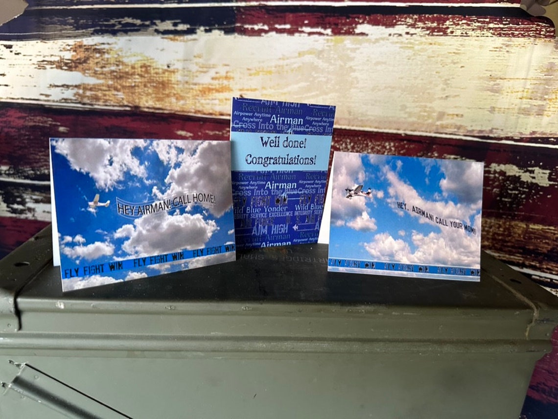 Air Force Congratulations Card - Etsy