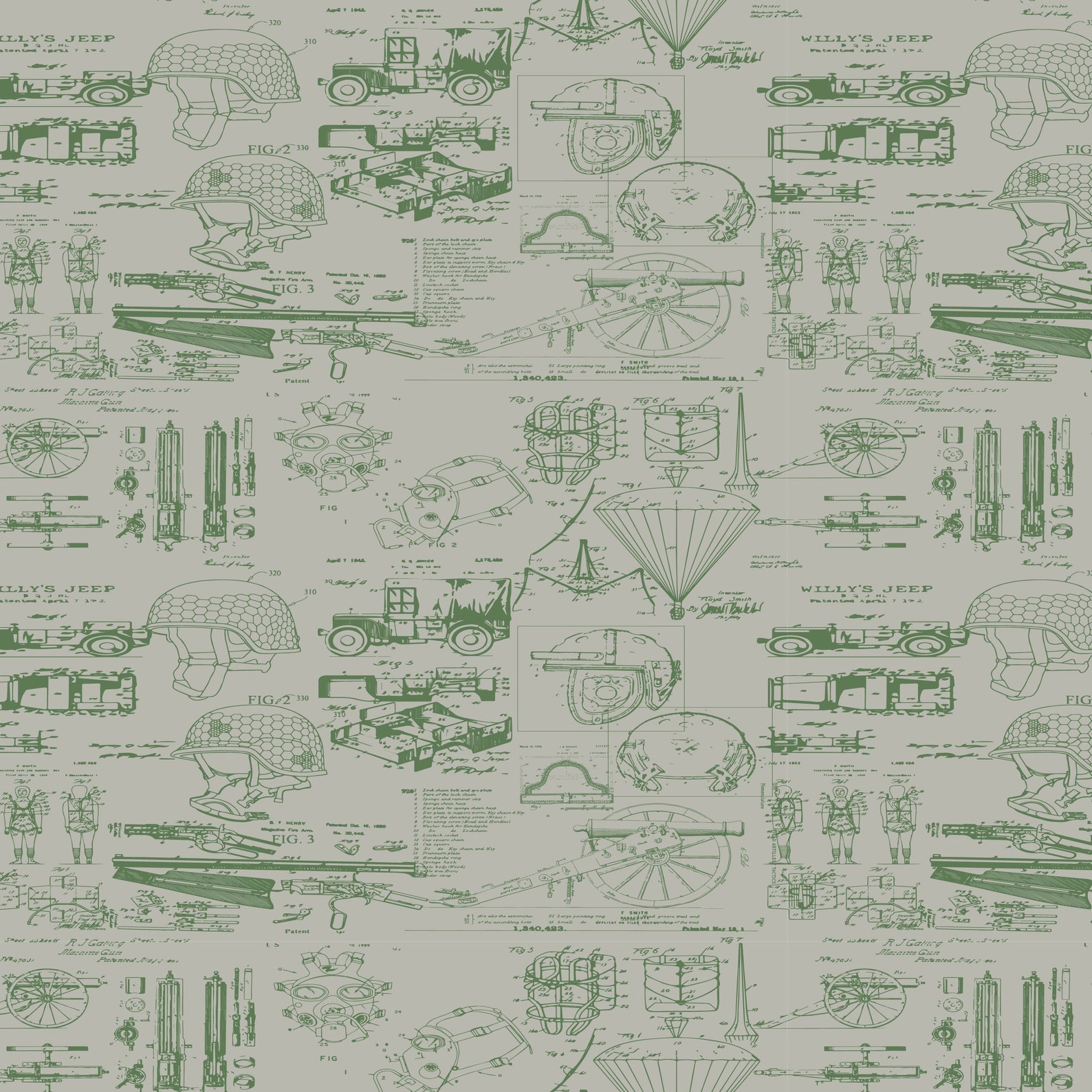Army Blueprints Wrapping Paper, 29" X 20" - 5 Sheets - Etsy