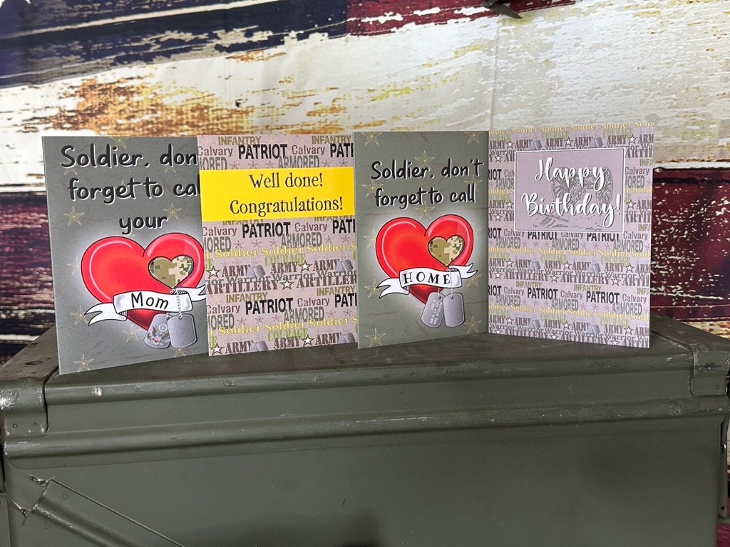 Army Congratulations Card - Etsy