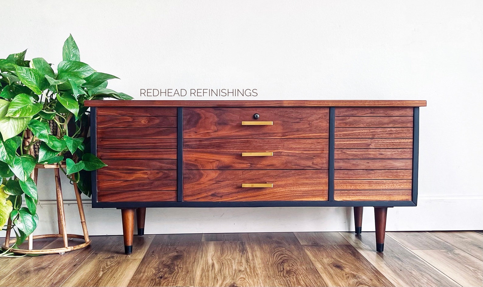 Mid Century Modern Cedar Chest MCM Bench Blanket Storage | Etsy