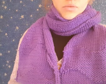 Scarf Waves Knitting Pattern - Etsy