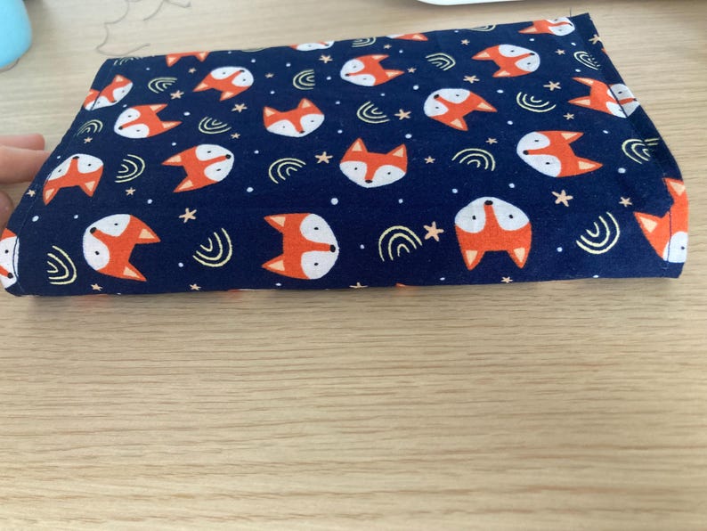 Easy Sewing Pattern for Adjustable Fabric Book Cover, Stretch Dust ...